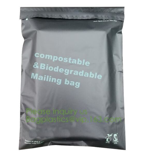 custom printed compostable biodegradable eco friendly plastic shipping ...