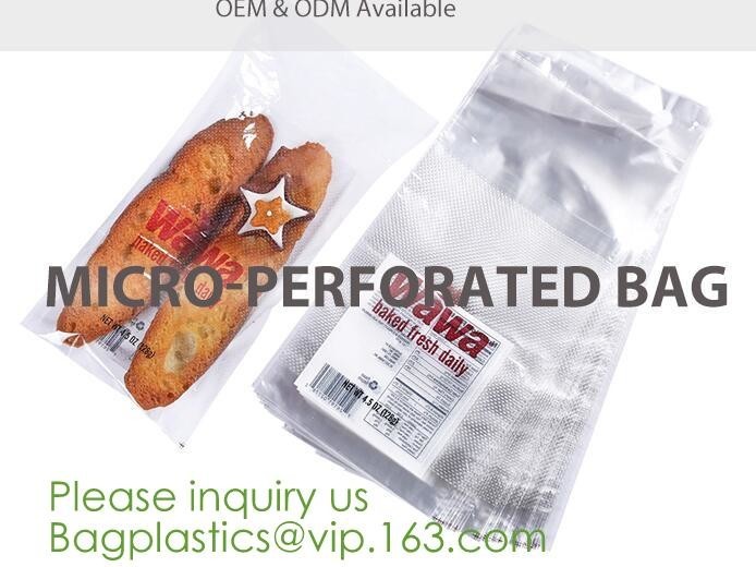 Microperforation blocked bags,microperforated bag for fruit and ...