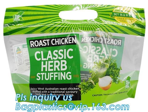 custom printed rotisserie chicken bags roast chicken packaging bag ...