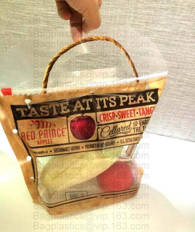 vegetable and fruit packing zipper zip lock slider bag, Green grapes ...