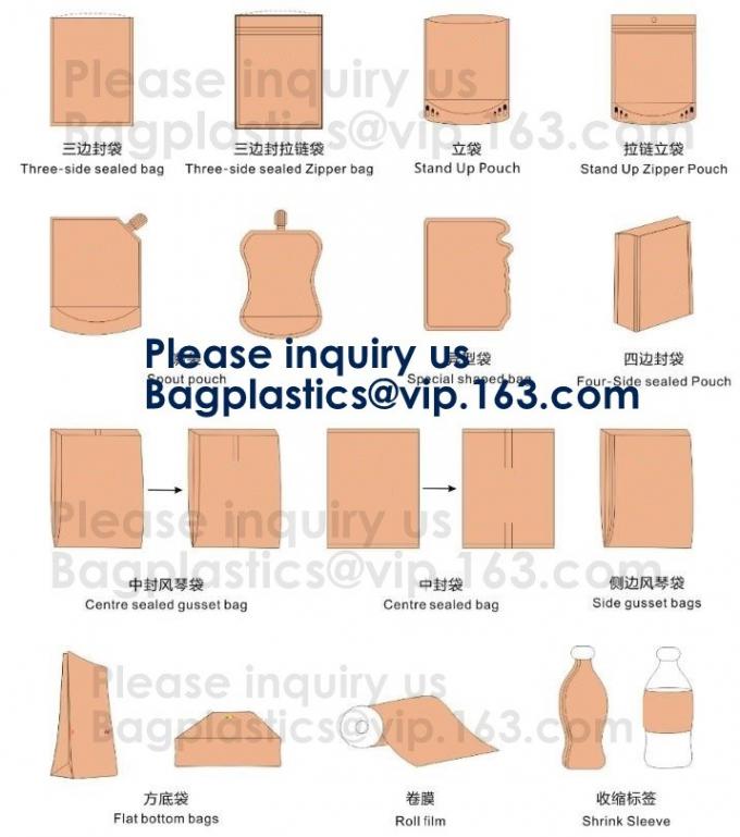 Stand Up Zipper Oven Microwave Cooking Bags /Retort Pouch/Microwave Bag ...