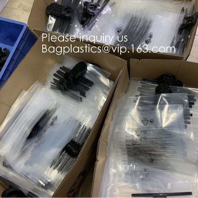 Frosted ziplock bag EVA PVC hanger bag for clothes,EVA frost drawstring ...