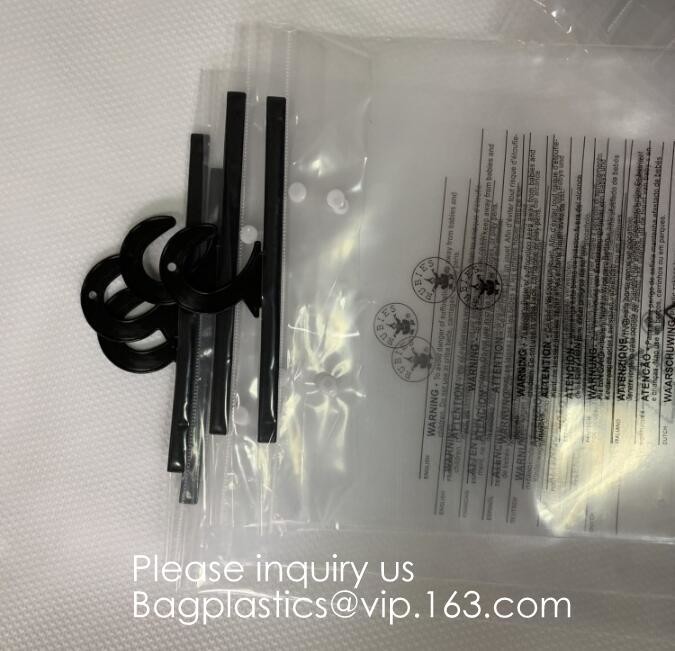 Frosted ziplock bag EVA PVC hanger bag for clothes,EVA frost drawstring ...
